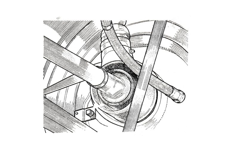 Classic Mini Disk Brake Assembly • LrgEgg